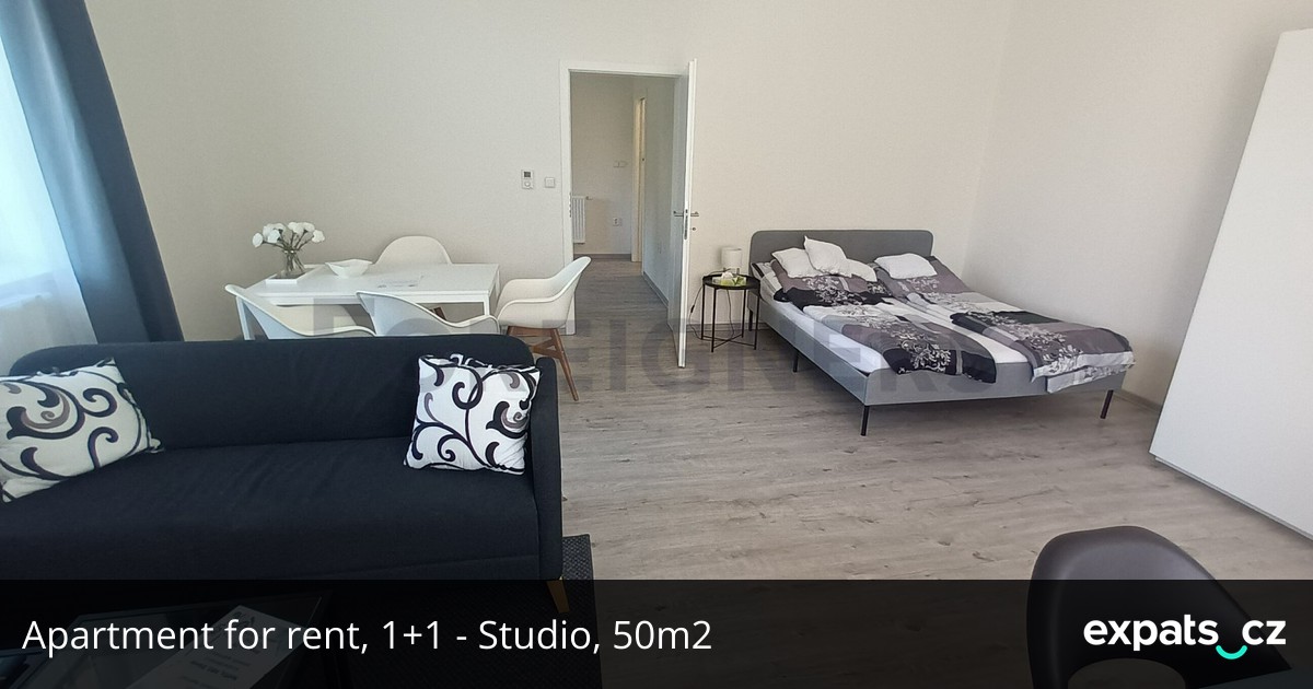 Apartment for rent, 1+1 - Studio, 50m2, in Olomouc, on Dobrovského street