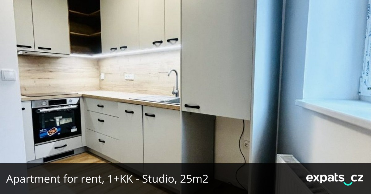 Apartment for rent, 1+KK - Studio, 25m2, in Opava, on Rolnická street