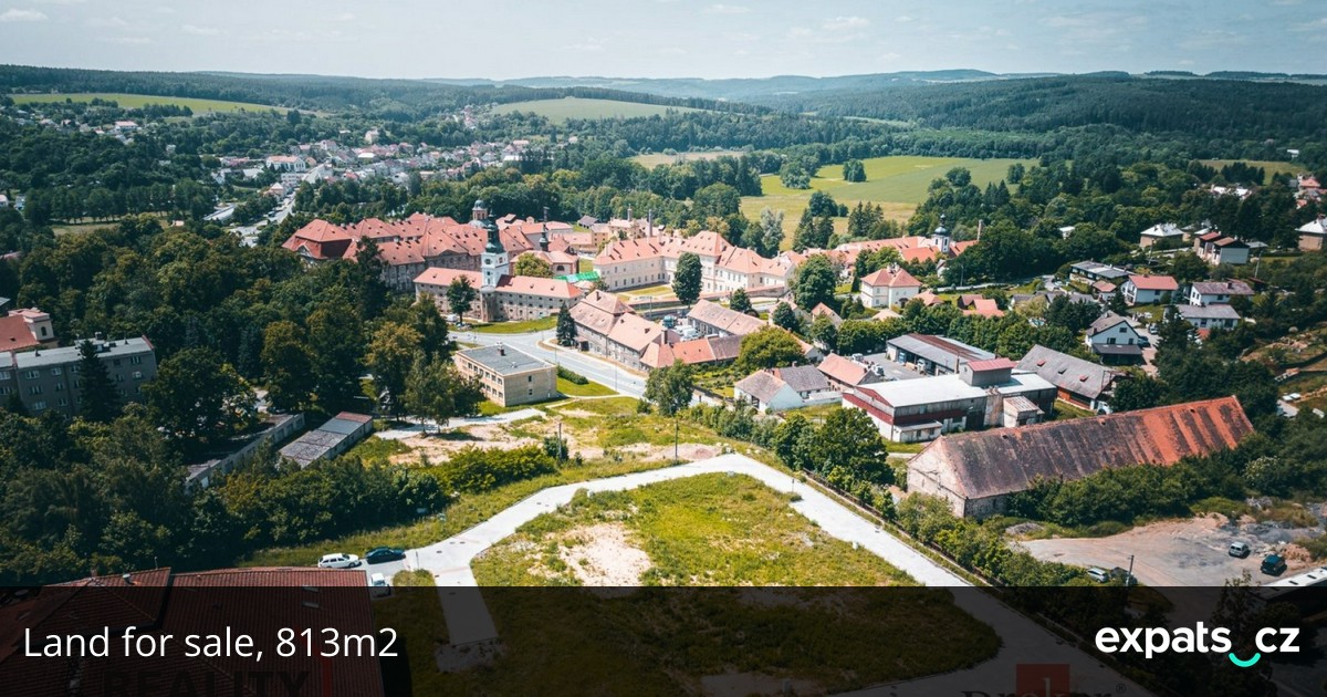 Building plot for sale, 813m2, in Plasy, on Stará cesta street