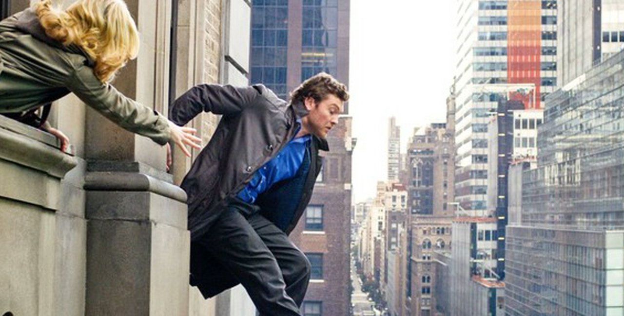 Man on a Ledge - Prague, Czech Republic