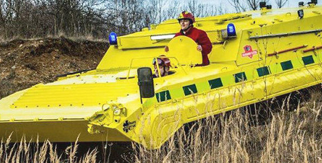 Czech Company Unveils New “Ambulance Tank” - Prague, Czech Republic