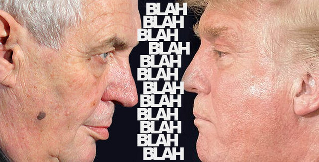 Who Said It: Zeman or Trump? - Prague, Czech Republic