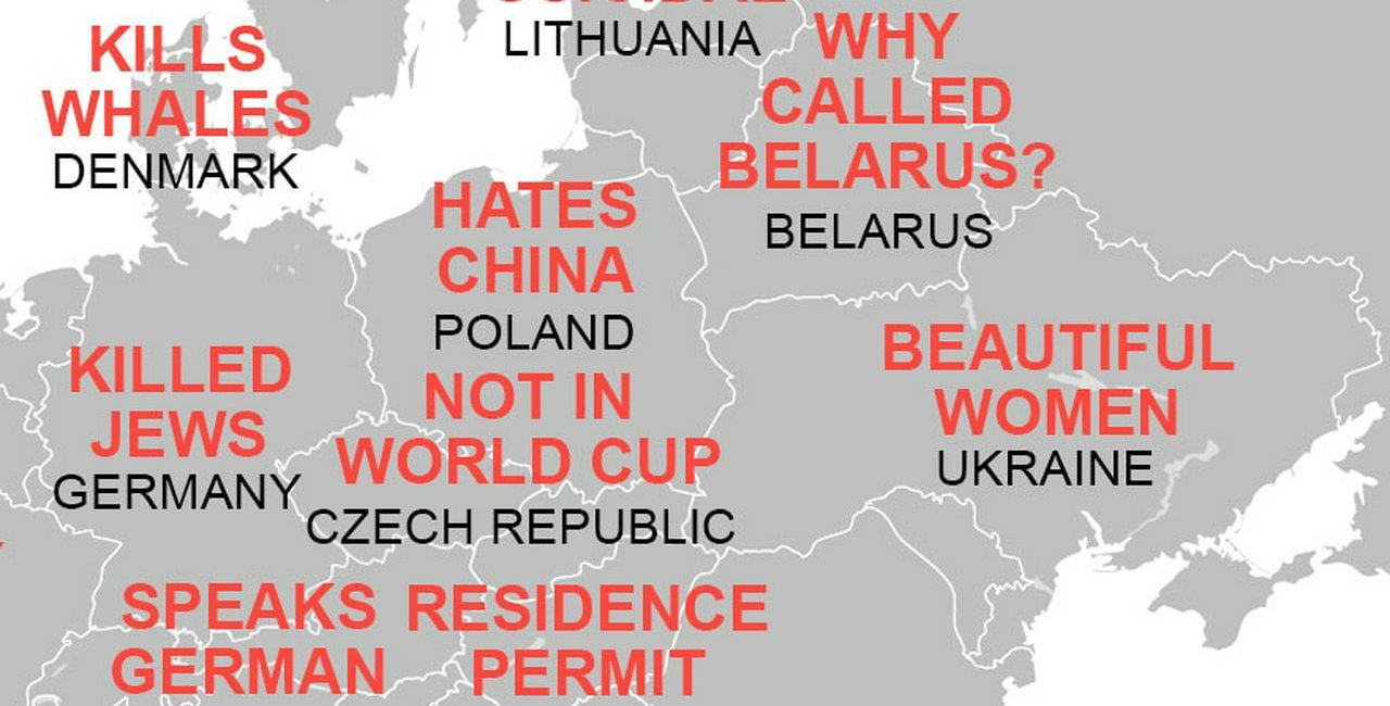 What Do Chinese Think of Czechs? This Map Reveals China's Stereotypes ...