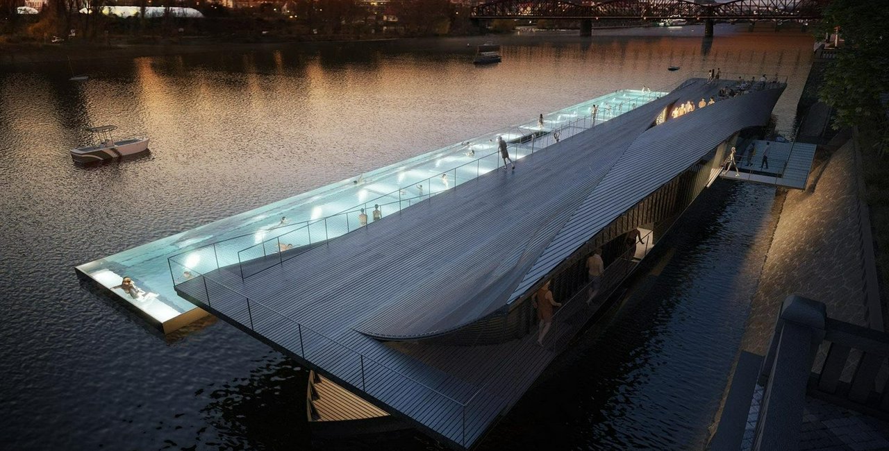 VIDEO: Floating swimming pool on Prague’s Vltava River coming by 2020 ...