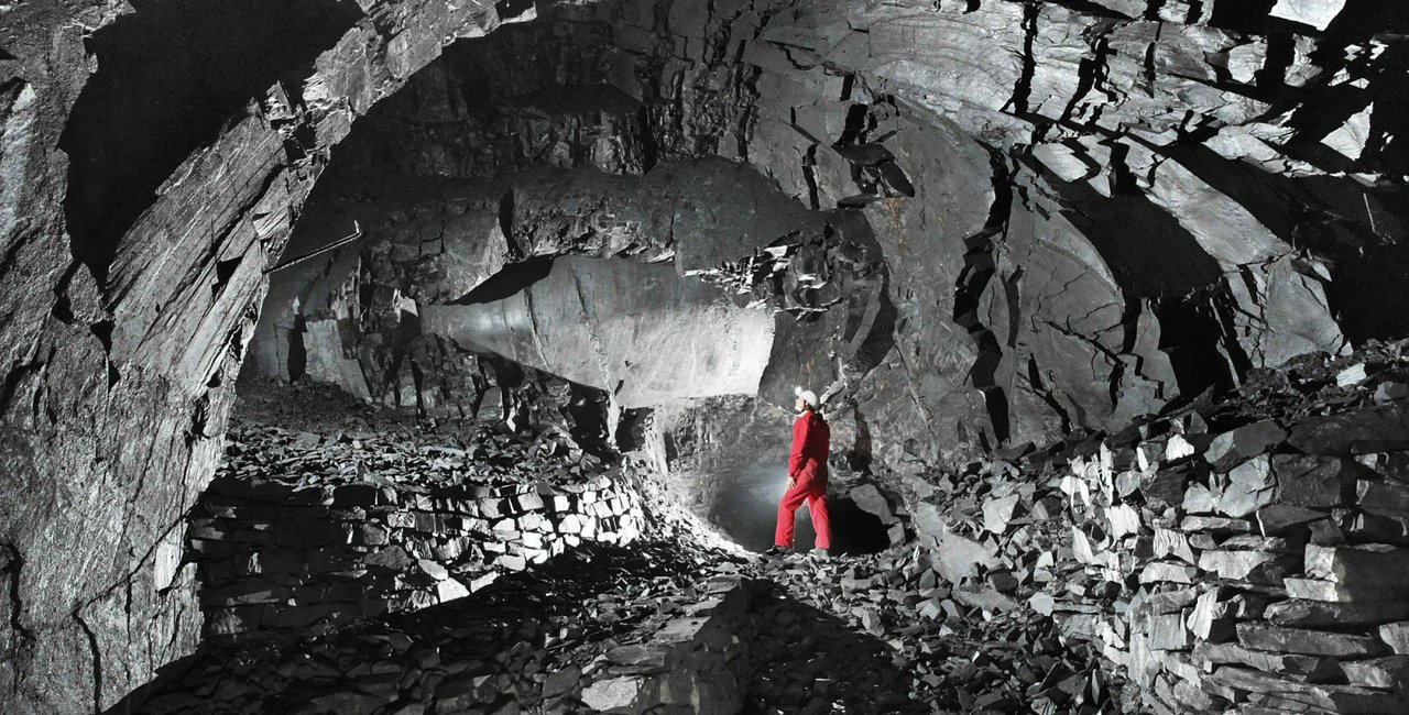 From this weekend, vistors can now explore an abandoned slate mine in ...