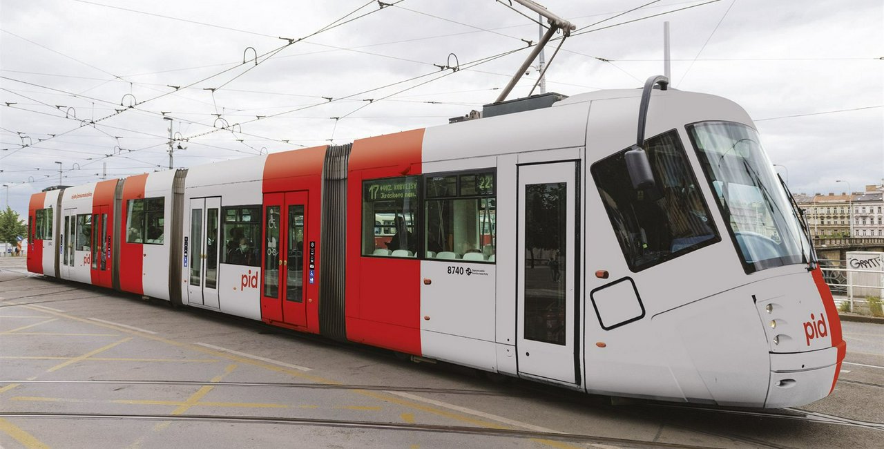 Prague Public Transport unveils new unified color scheme for trams ...