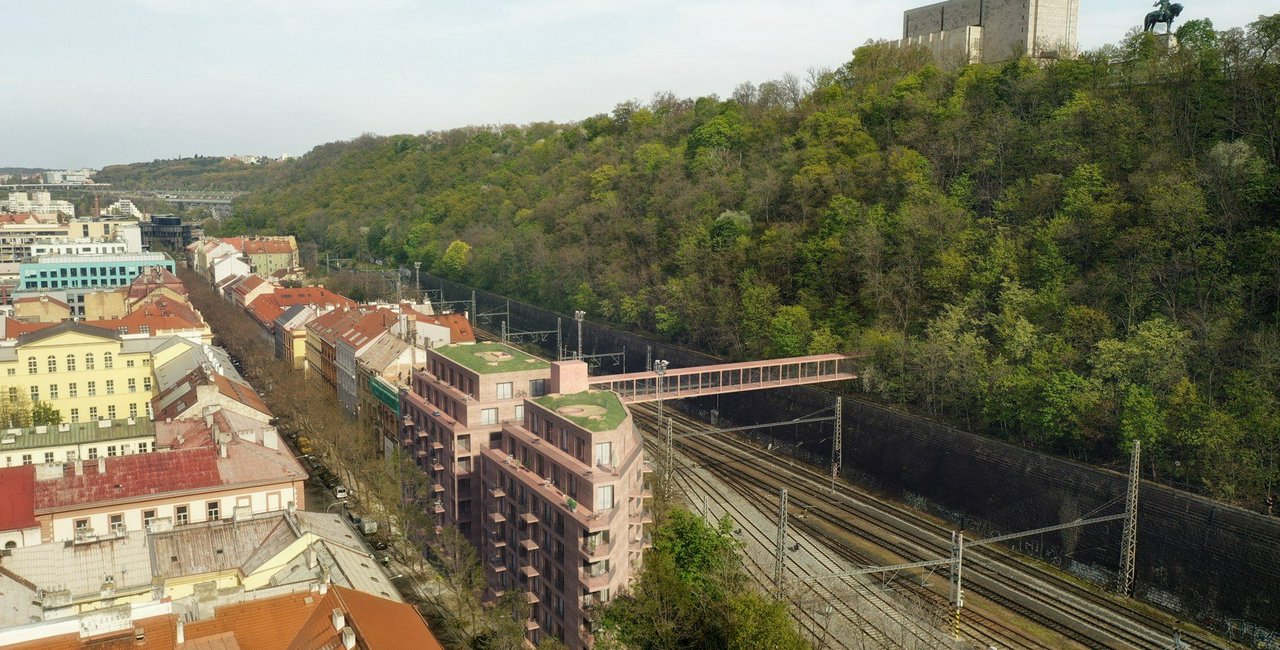 A new pedestrian walkway will connect Prague’s Karlín district to ...