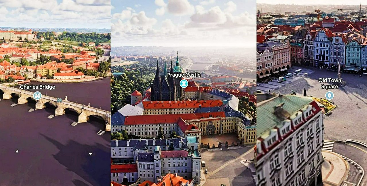 Google Maps launches immersive AI models of iconic Prague monuments ...