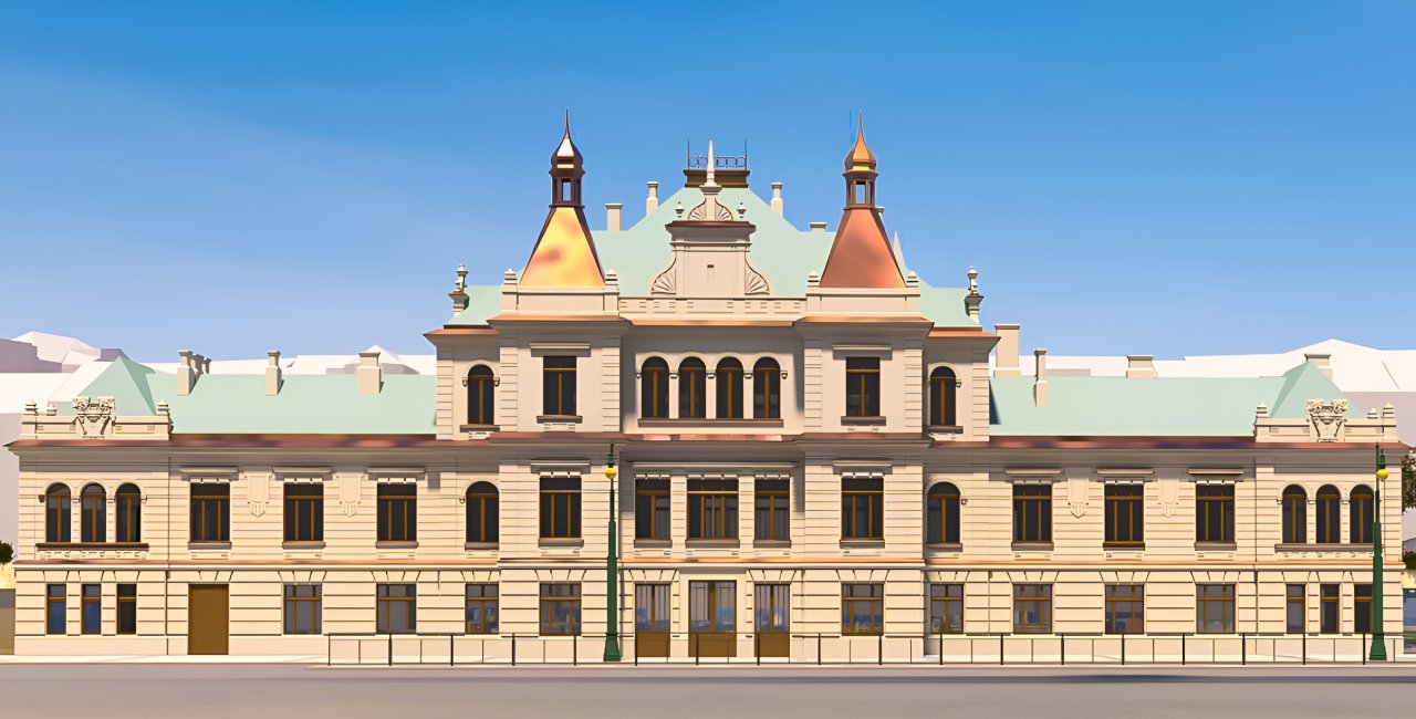 Prague's art nouveau Vyšehrad rail station set for contemporary ...