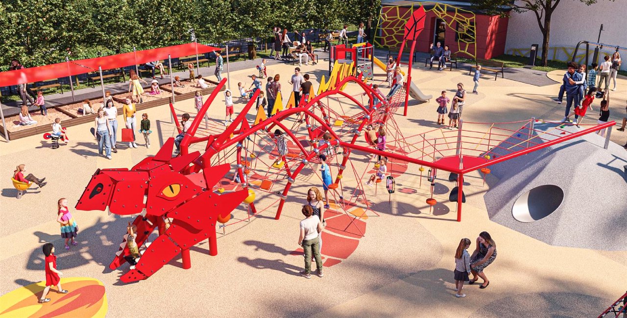 Prague playground at Riegrovy sady to get a fiery new dragon upgrade ...