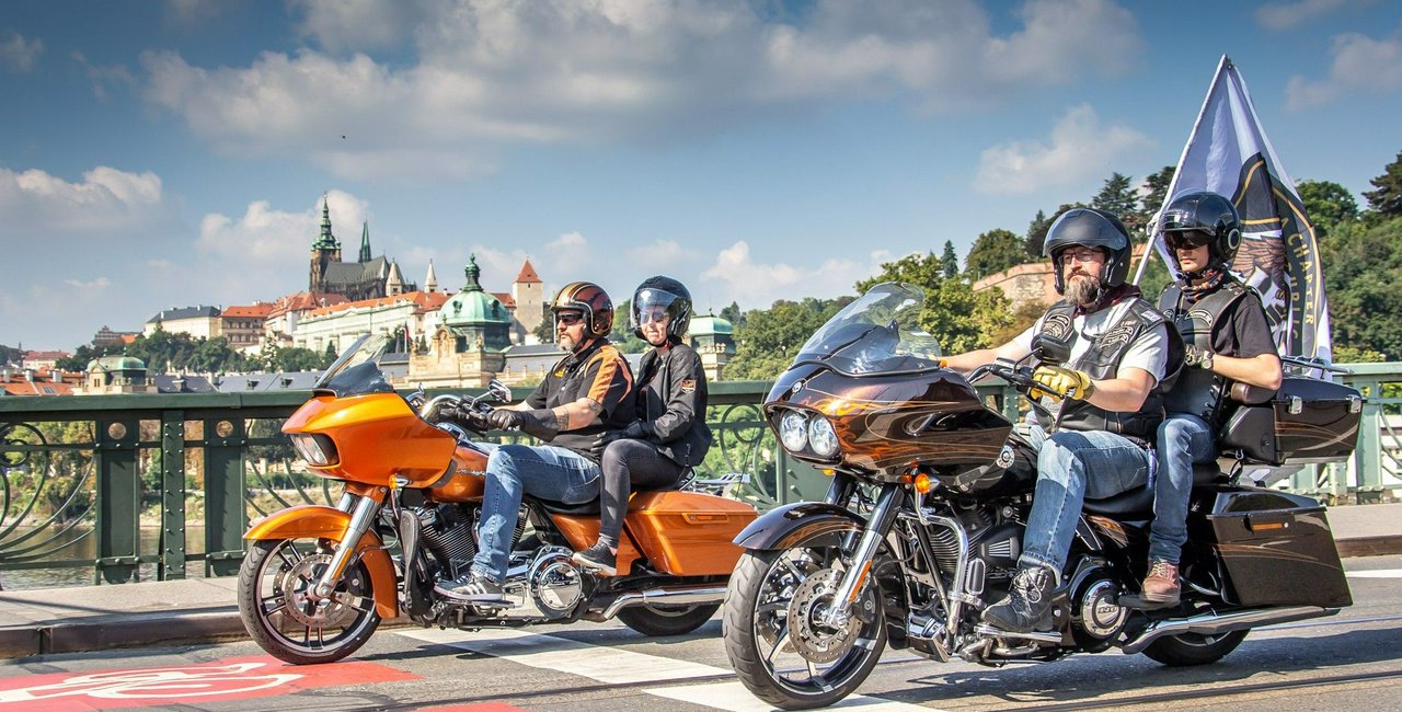 Prague Harley Days brings a parade of motorcycles through the Czech ...
