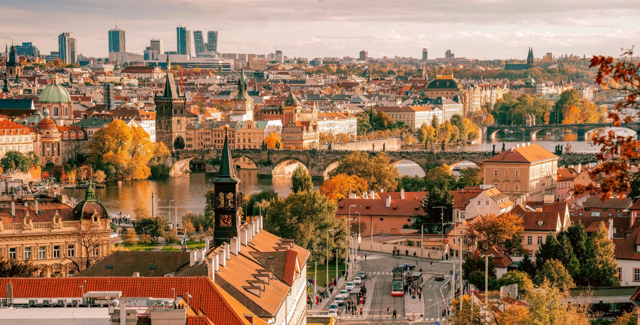 Prague is the world's most beautiful city from the air, new study says ...