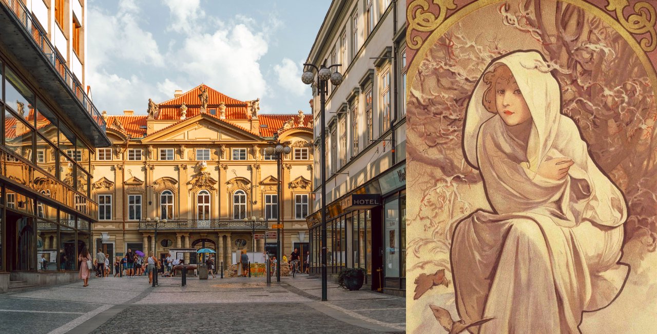 Mucha masterpieces find home in renovated Baroque palace in Prague ...