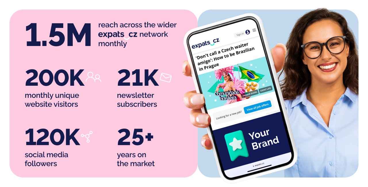 Advertise your business with Expats.cz - Prague, Czech Republic