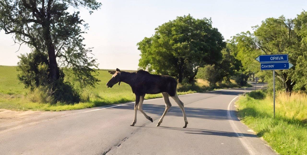How a rogue moose wandering around Czechia has become a national ...