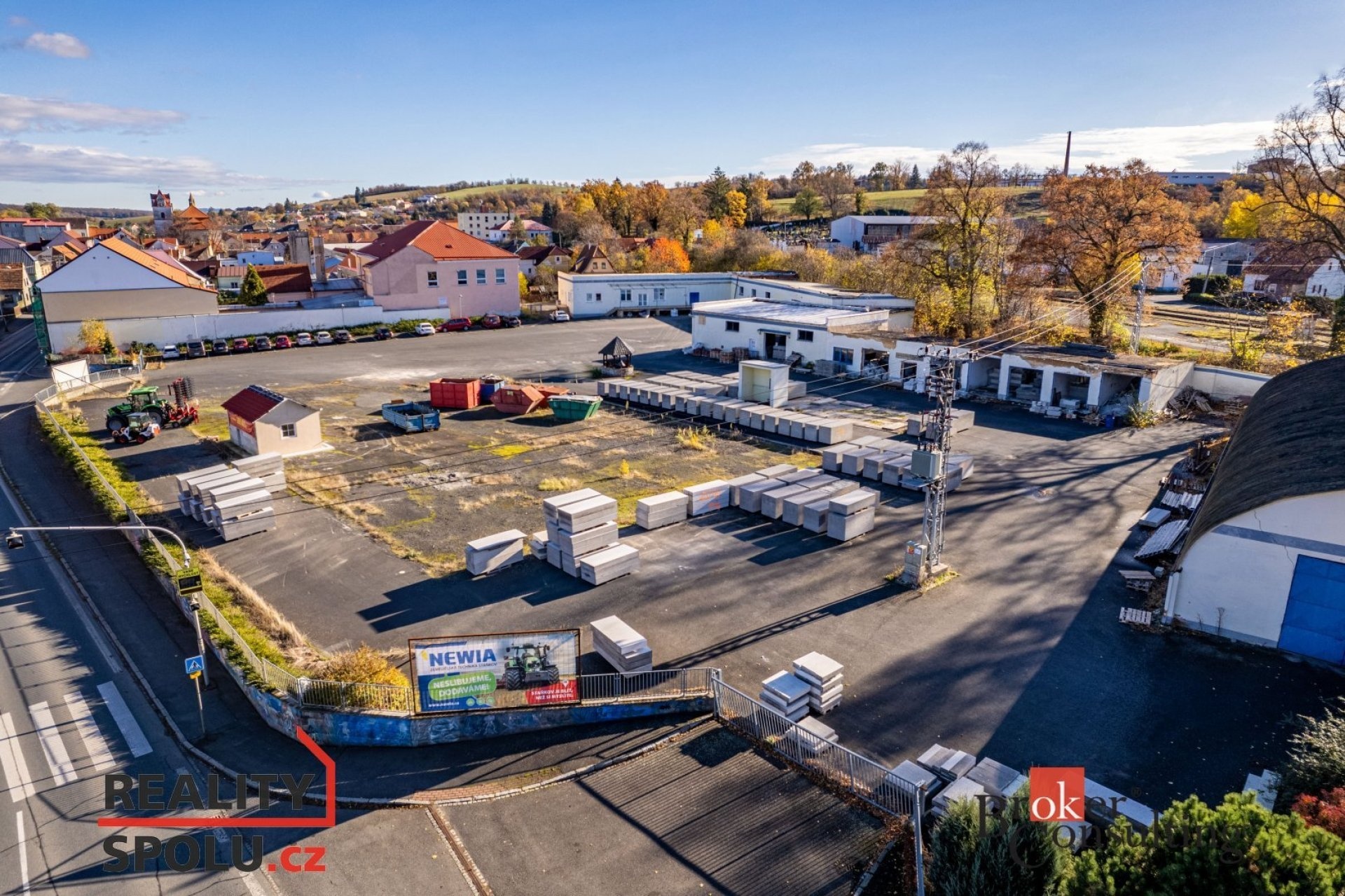 Building plot for sale, 10956m2, in Horšovský Týn, on Nádražní street