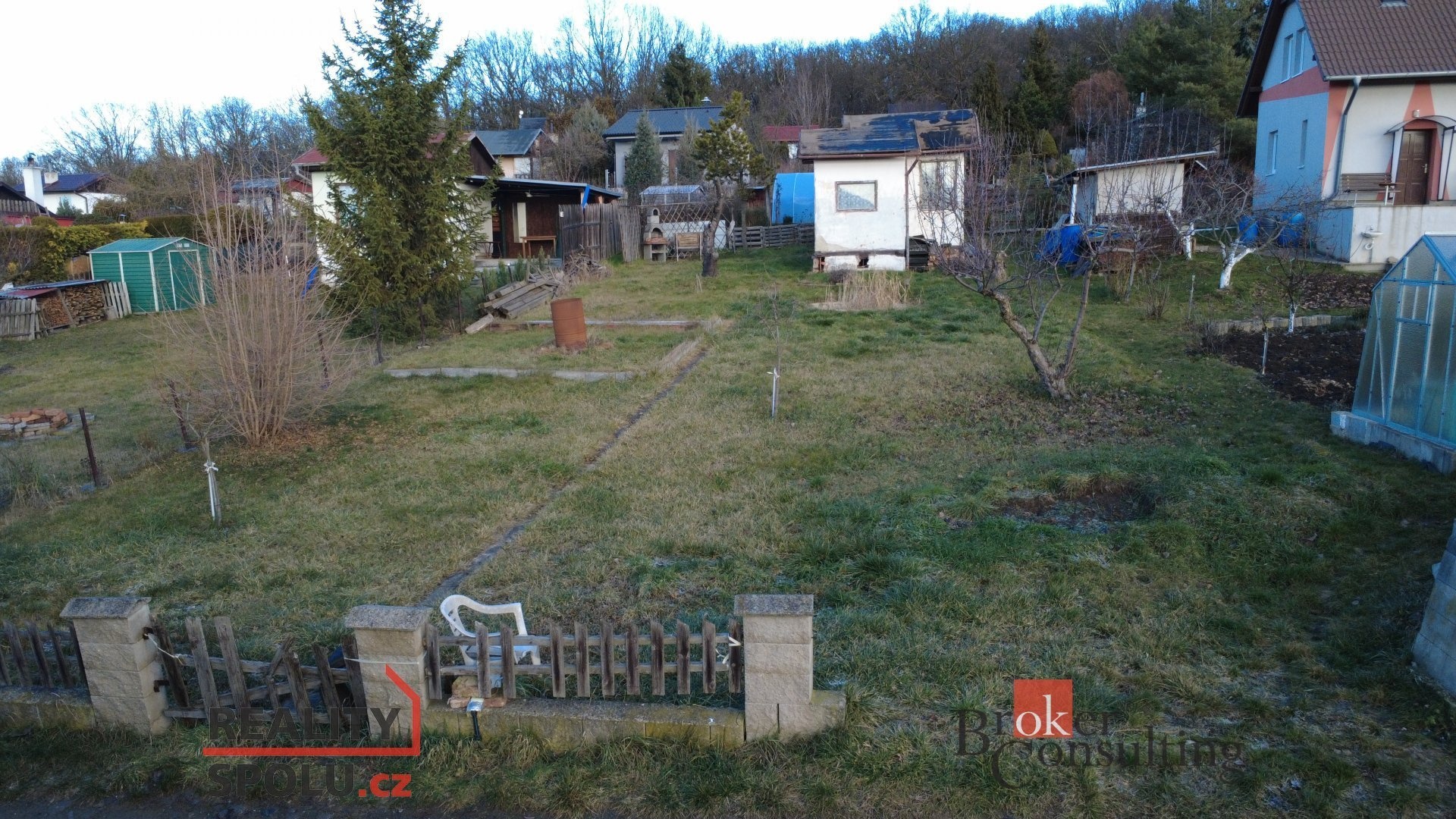 Garden for sale, 402m2, in Údlice