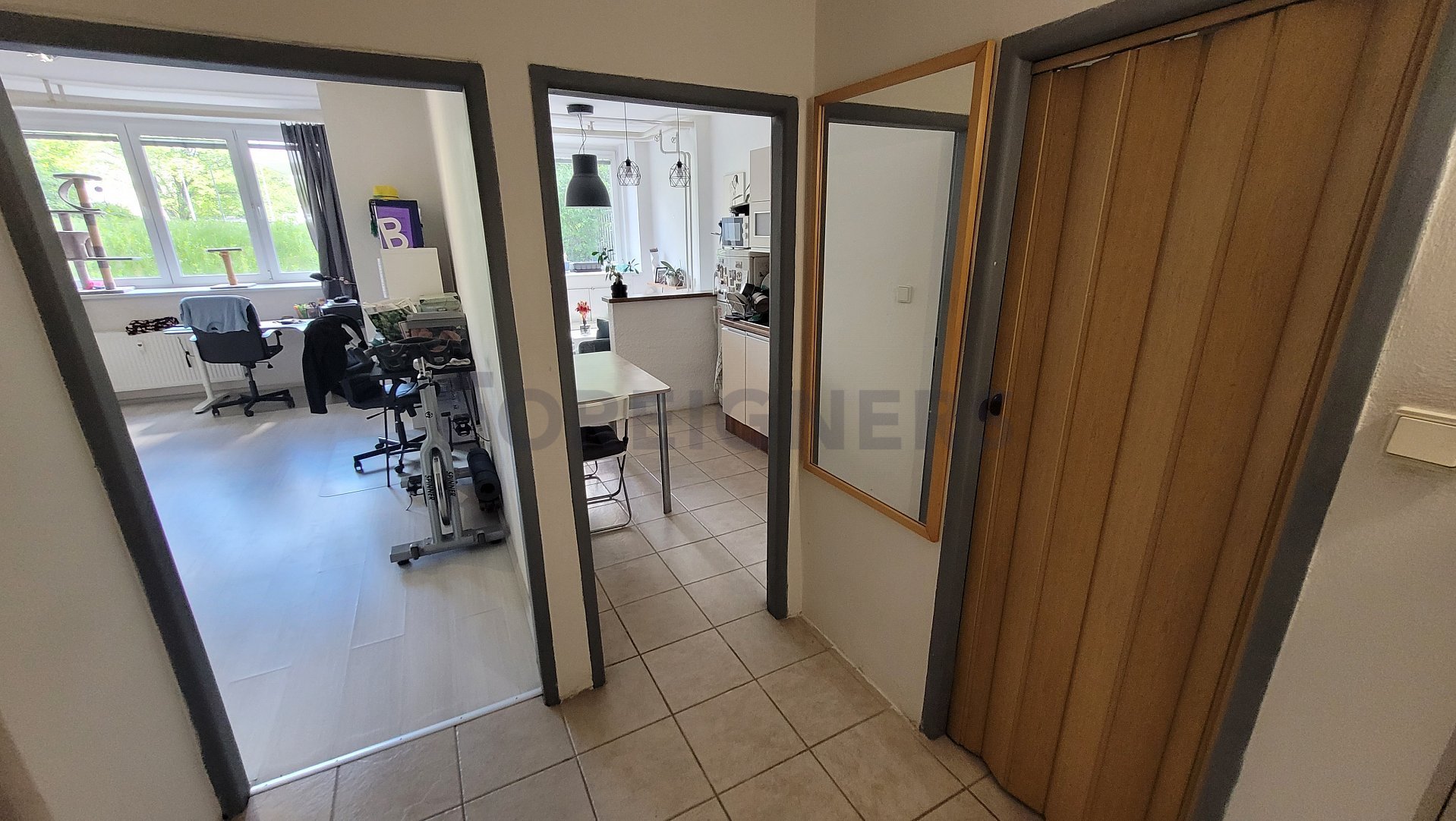 Apartment for rent, 1+1 - Studio, 59m2, in Brno, on Burešova street