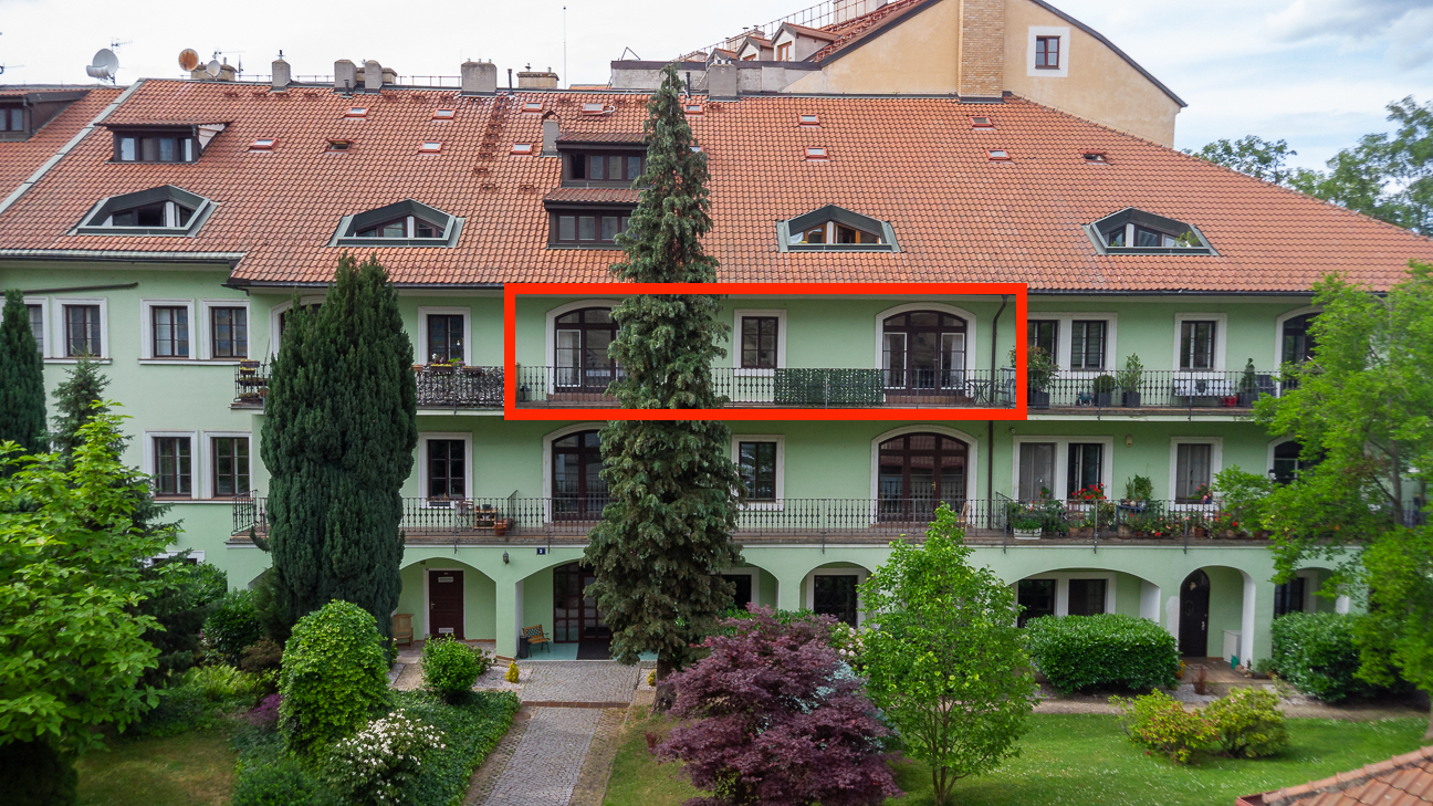 Apartment for rent, 2+1 - 1 bedroom, 64m2, in Prague, on Říční street