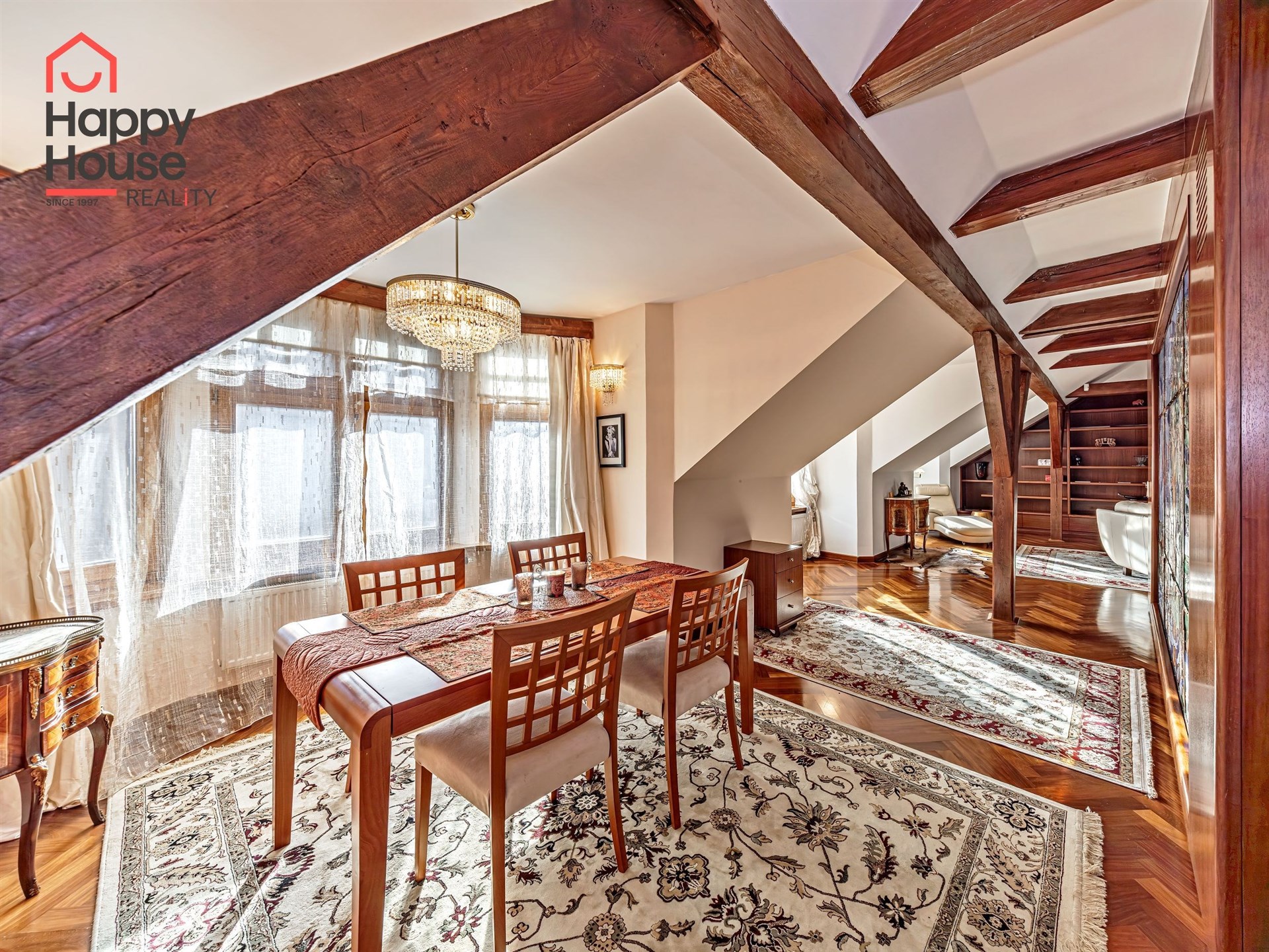 Apartment for rent, 3+1 - 2 bedrooms, 184m2, in Prague, on Maiselova street