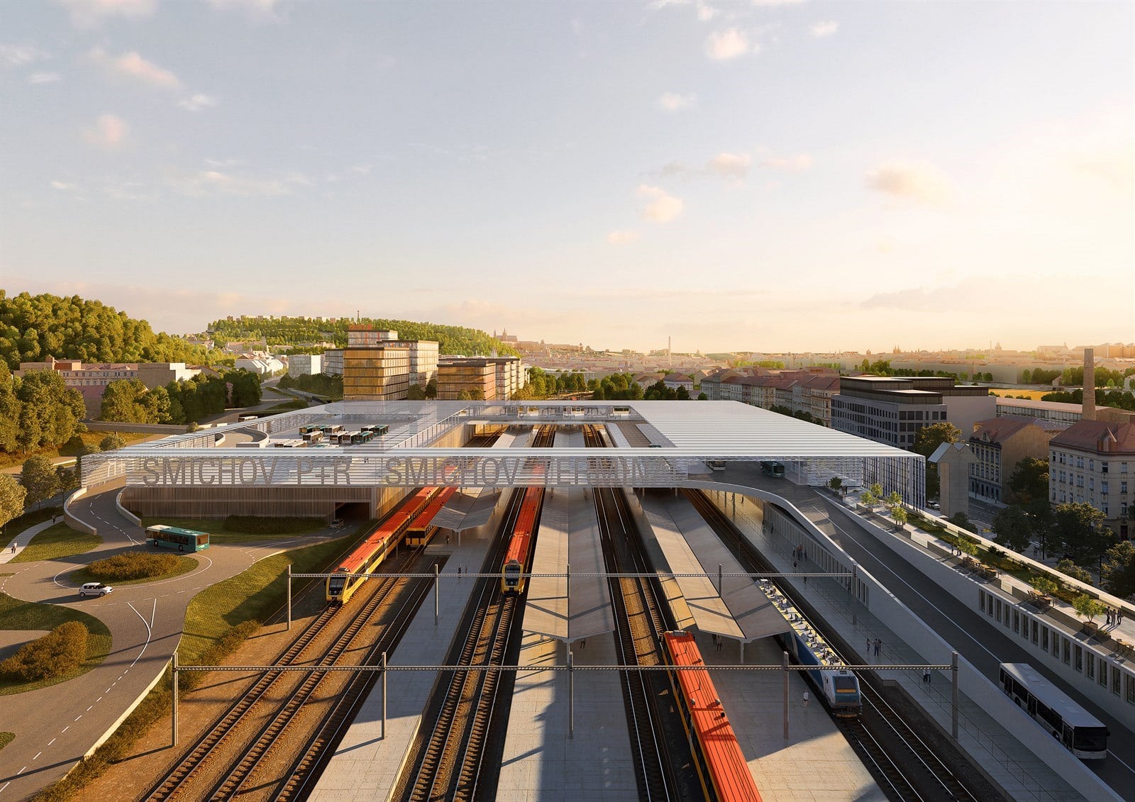 Prague 5 to build new Smíchov Terminal to connect train, metro, tram ...