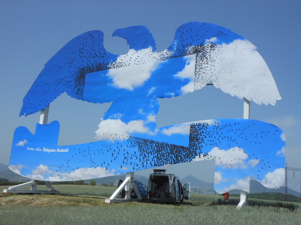 Mattoni’s highway eagles have become roadside art to skirt Czech anti ...