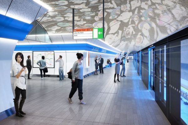 Prague presents new visualizations of Metro D stations - Prague, Czech ...